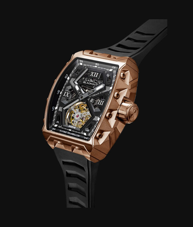 XP1 Tourbillon Ti Rose Gold – Blackout Watches